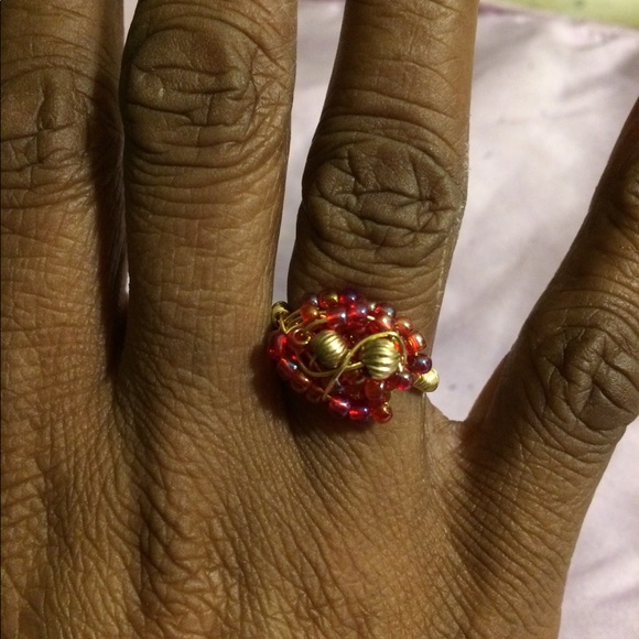 K.A.M.S. Creations | Jewelry | Handmade Beaded Ring | Poshmark
